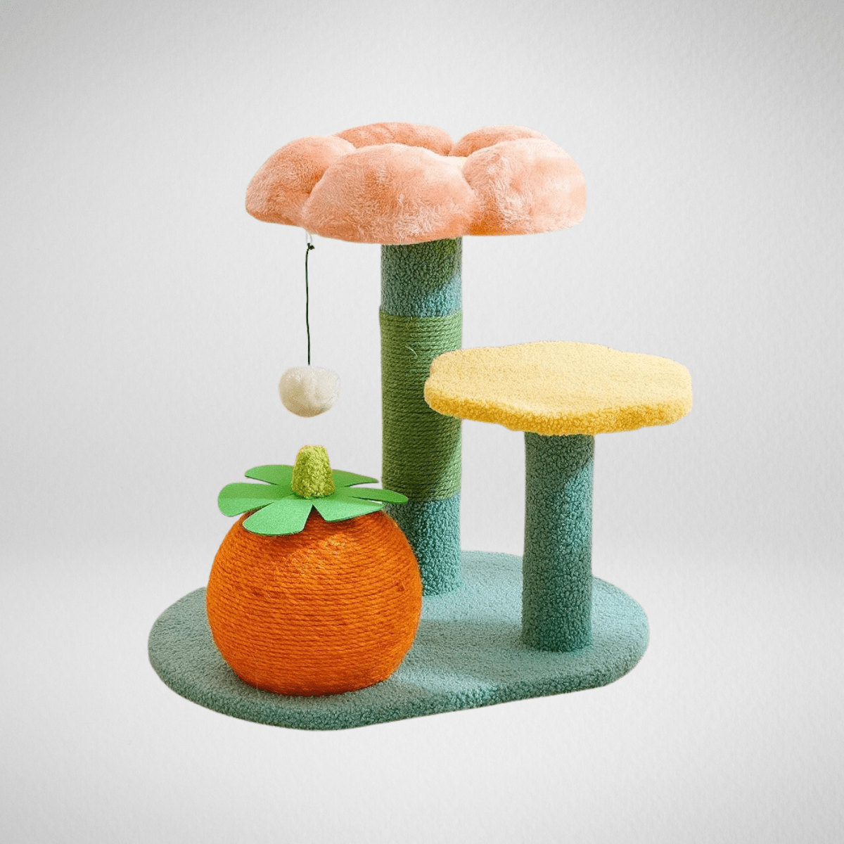 Colourfull Flower Cat Scratching Post